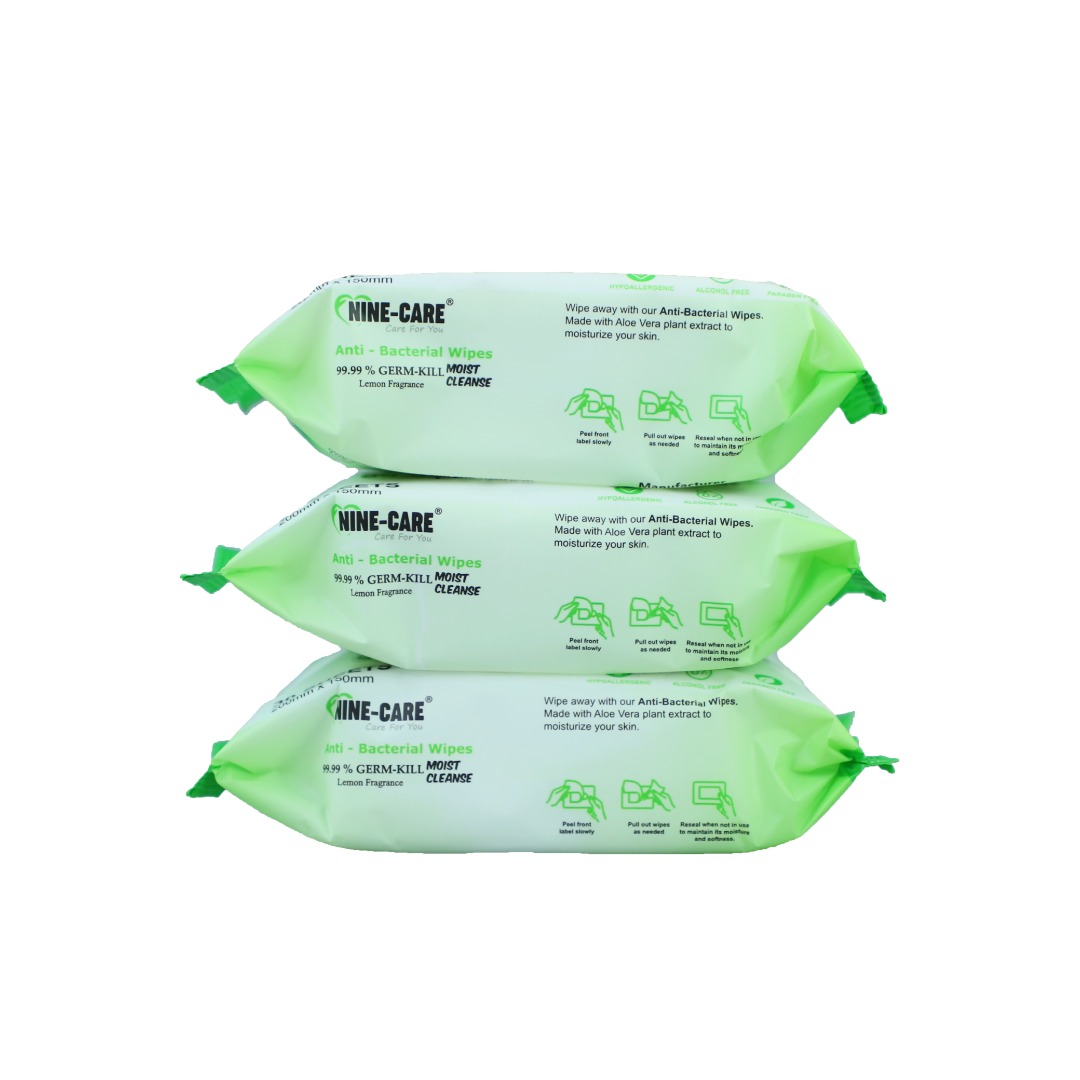 Anti - Bacterial Wipes